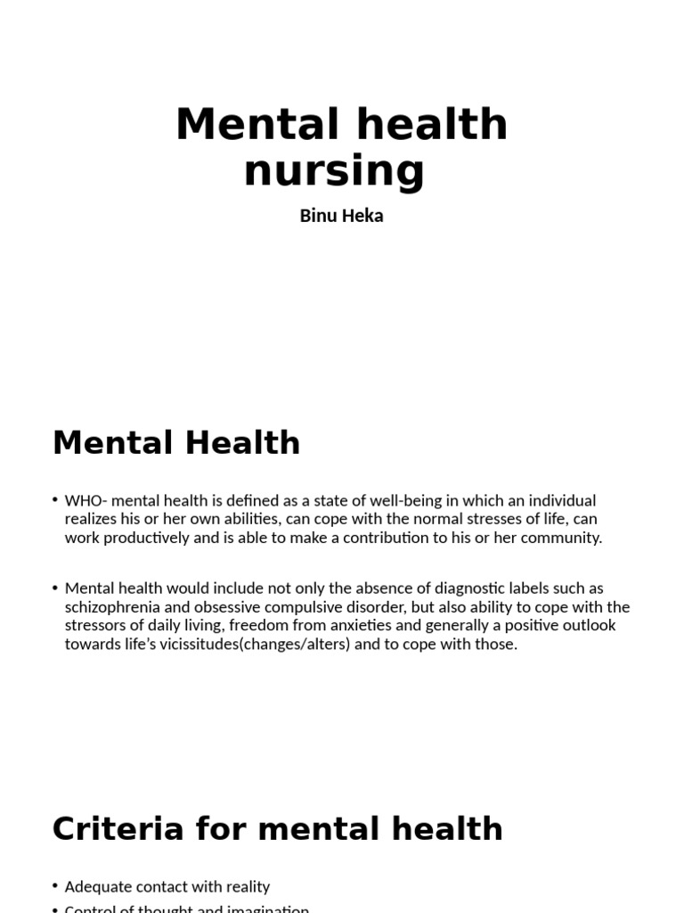 Nclex Mental Health Nursing | PDF | Antipsychotic | Psychotherapy