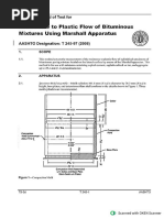 AASHTO T 245-15: Asphalt Flow Test | PDF | Flow Measurement | Asphalt