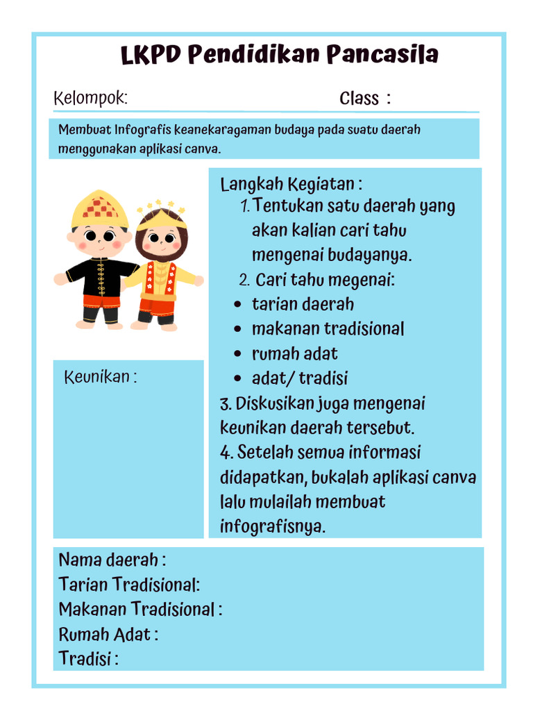 LKPD P. Pancasila | PDF