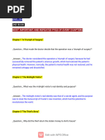 Open Ended Functional Assessment Interview | PDF | Behavior | Interview