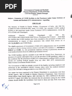 J&K Civil Service Regulations Vol I | PDF | Pension | Government