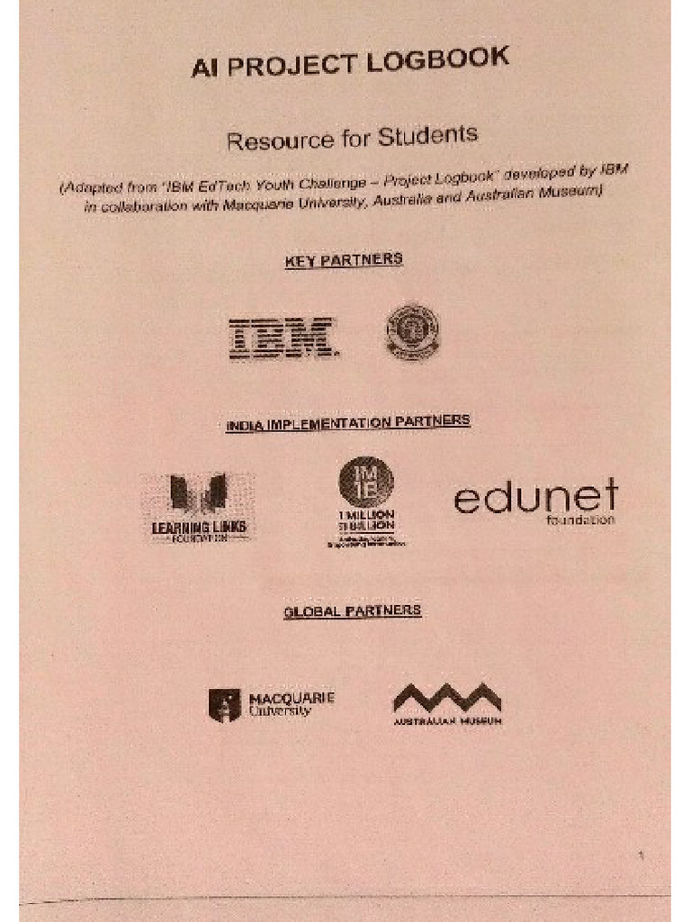 Ai Logbook | PDF