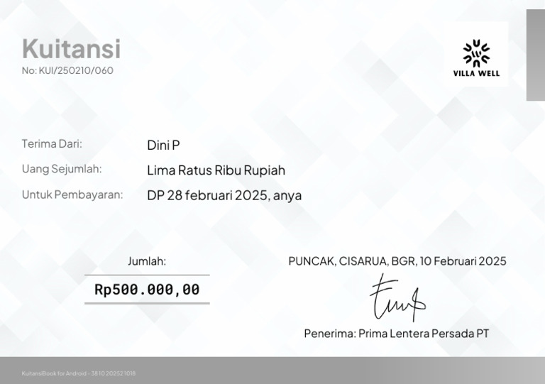 Kuitansi | PDF