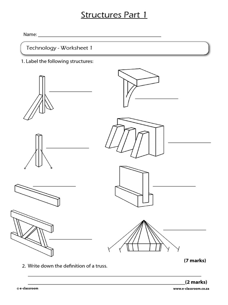 g8 t1 Technology Structures Part 1 | PDF