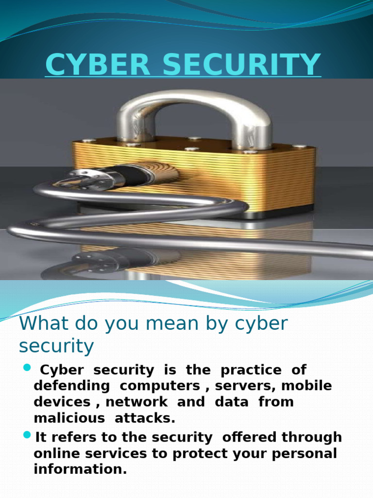 Ciber Security | PDF