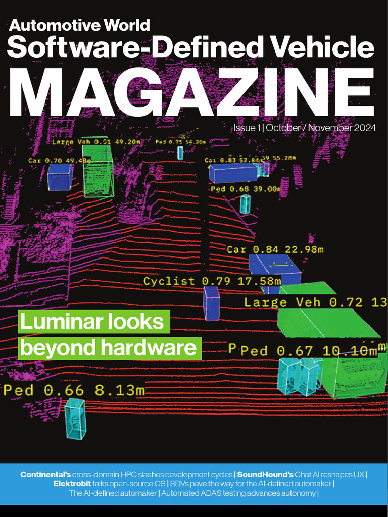 Software Defined Vehicle Magazine October November 2024 | PDF ...