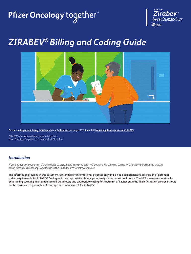 ZIRABEV Billing and Coding Guide | PDF | Medical Specialties | Medicine
