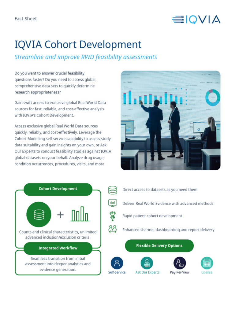 iqvia-cohort-development | PDF | Cohort Study | Data