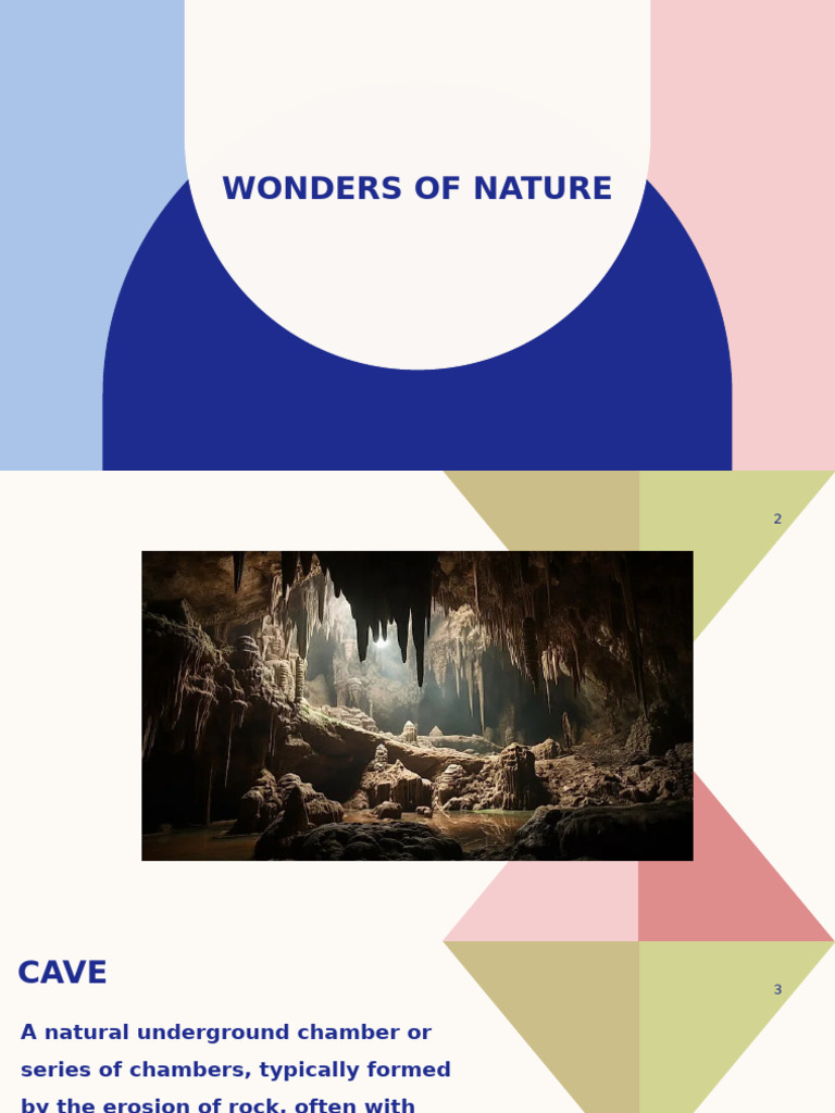 Natural Landforms and Features Guide | PDF