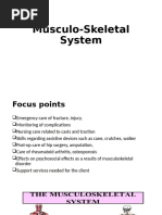 Musculoskeletal System Notes | PDF | Social Science | Science & Mathematics