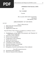Brief On PPDA Amended Regulations 22 January 2024 FINAL 3 | PDF ...