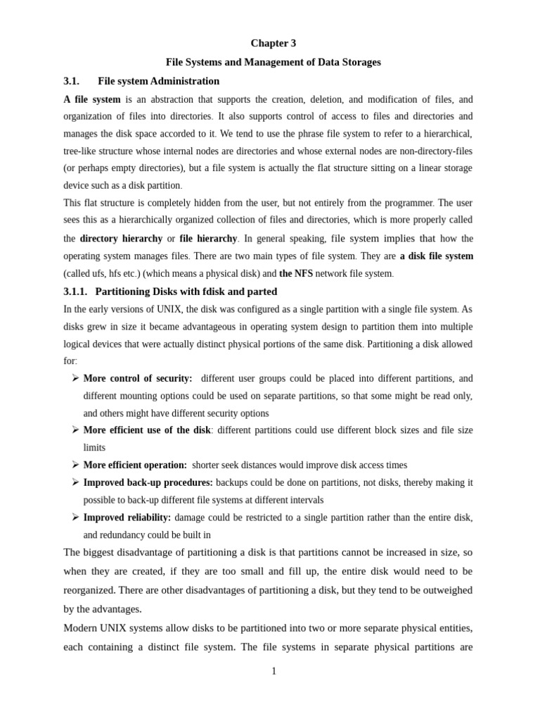 Chapter 3 | PDF | File System | Computer File
