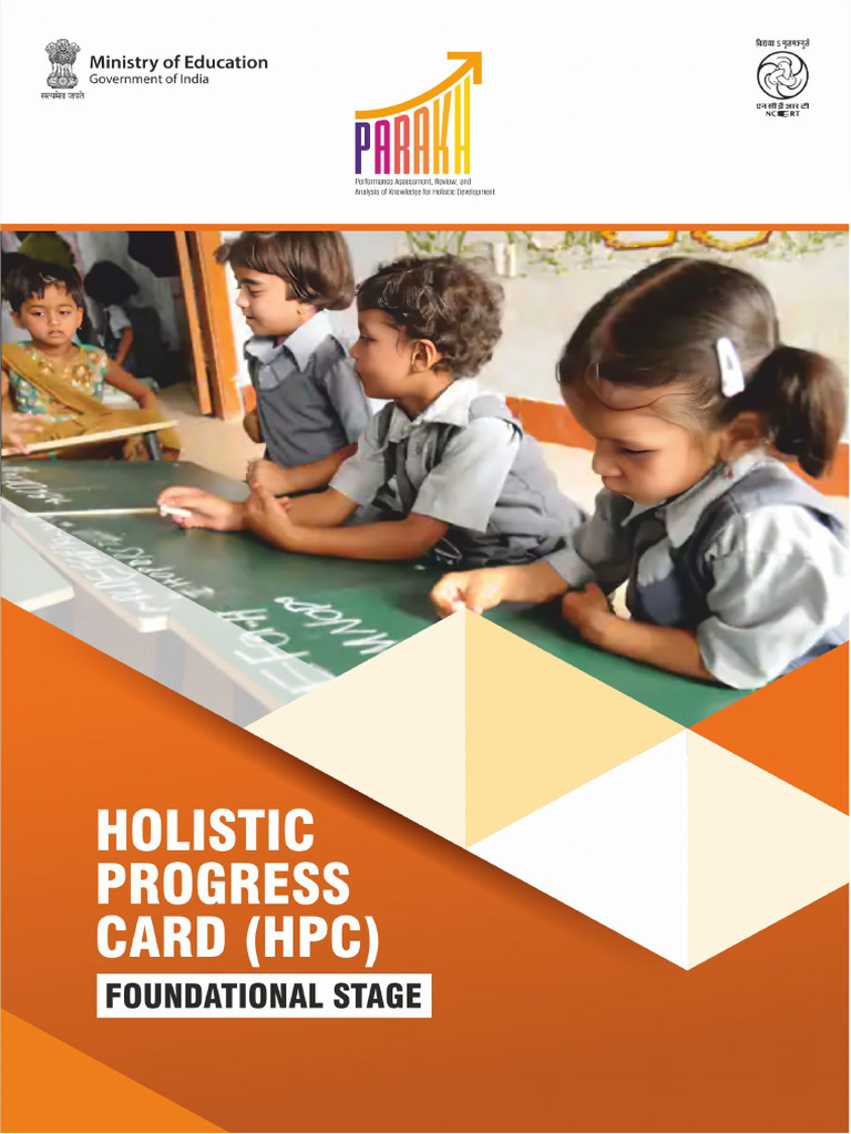 Holistic Progress Card for Foundational Stage | PDF | Creativity ...