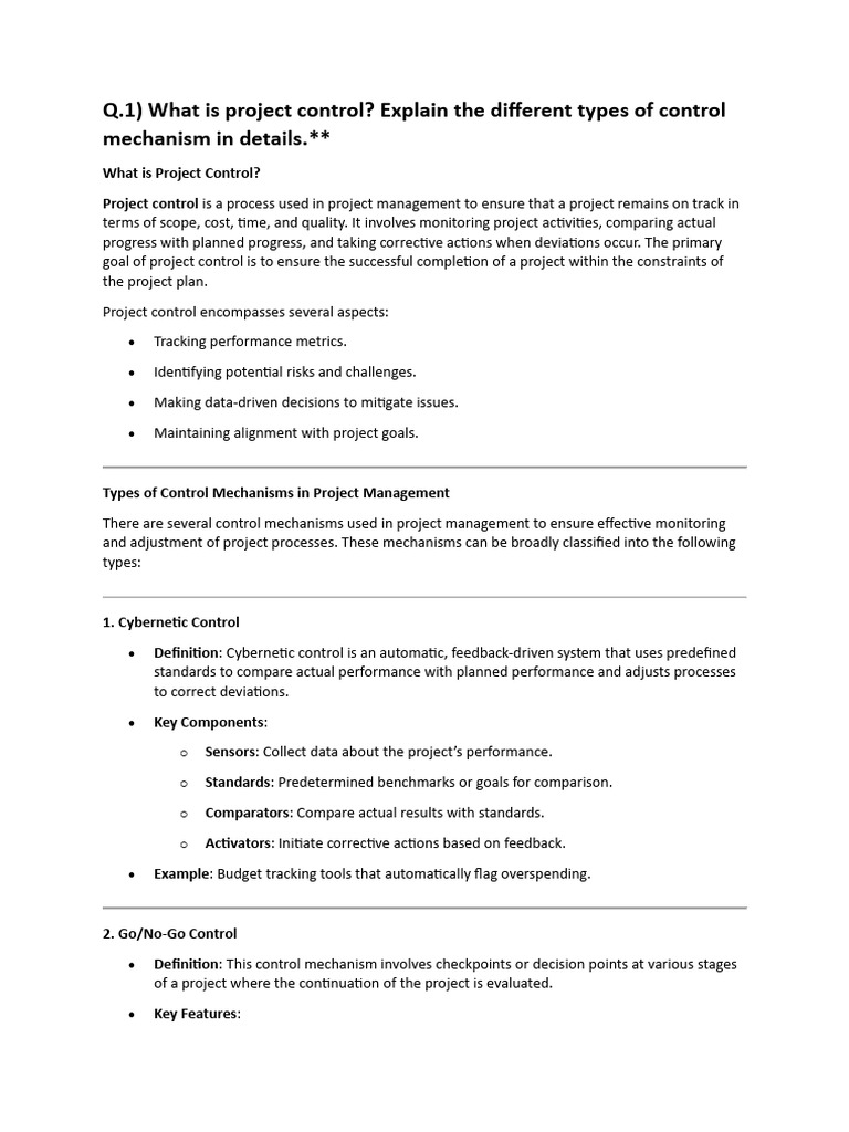 SPM - unit 4 | PDF | Project Management | Business