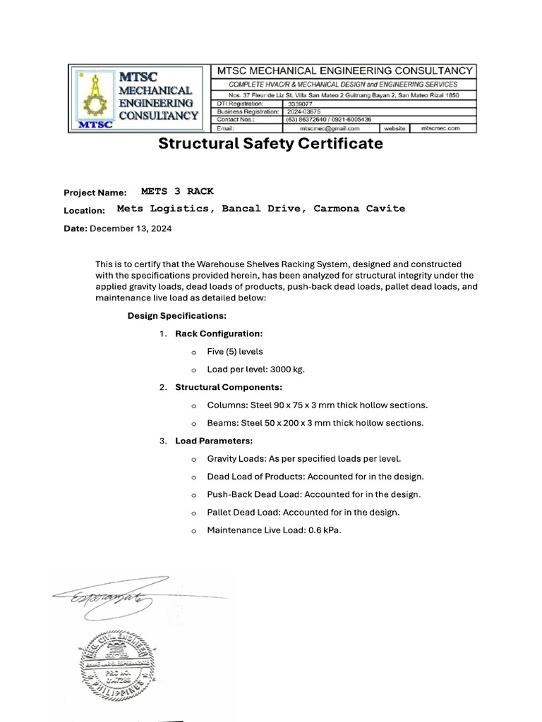 Structural Analysis Report | PDF | Structural Engineering