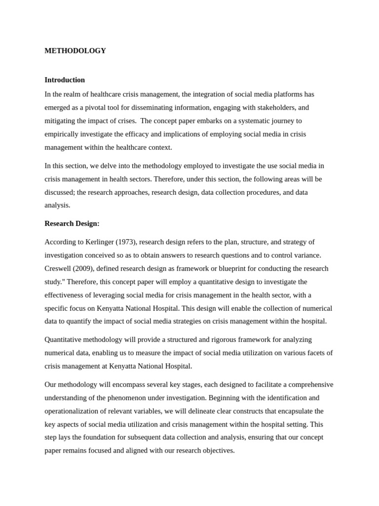 Methodology final | PDF | Statistics | Data
