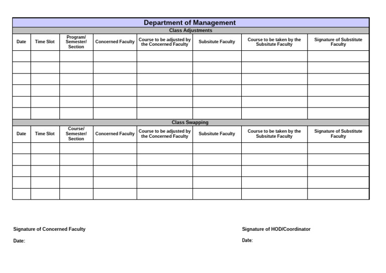 F11_Class-Adjustment & Swapping | PDF