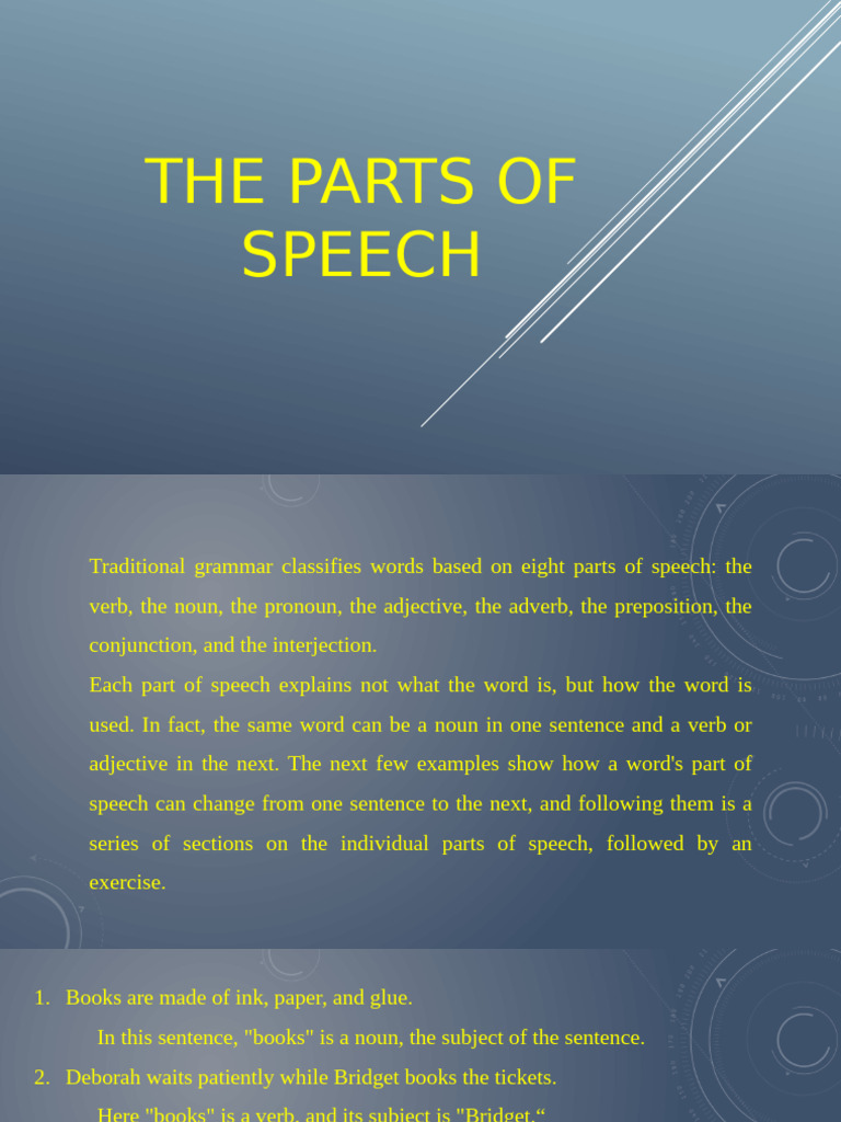 Understanding Parts of Speech | PDF | Pronoun | Adjective