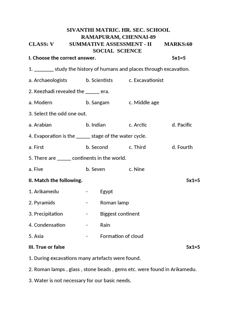 5th social science | PDF