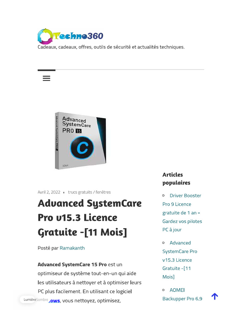 advanced system pro | PDF