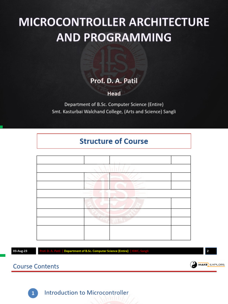 8051 Microcontroller Overview | PDF | Microcontroller | Computer Hardware
