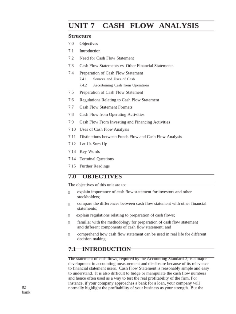 CASH FLOW ANALYSIS | PDF | Expense | Income Statement CASH FLOW ANALYSIS | PDF | Expense | Income Statement