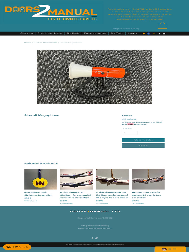 Aircraft Megaphone - Doors2Manual | PDF | Aviation