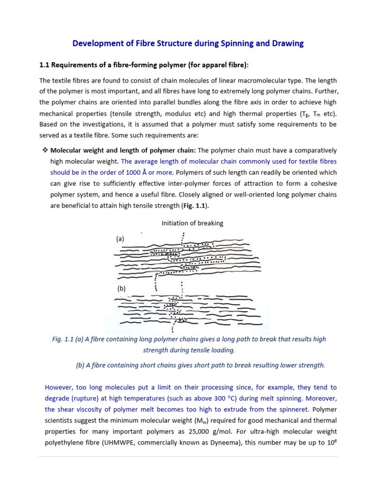 Revised Chapter 1 Fibre Structure Deveoment July 29 2023 | PDF ...