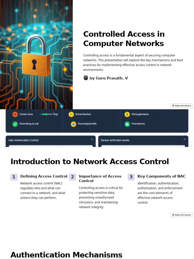 Controlled Access in Computer Networks | PDF | Computer Network | Access Control