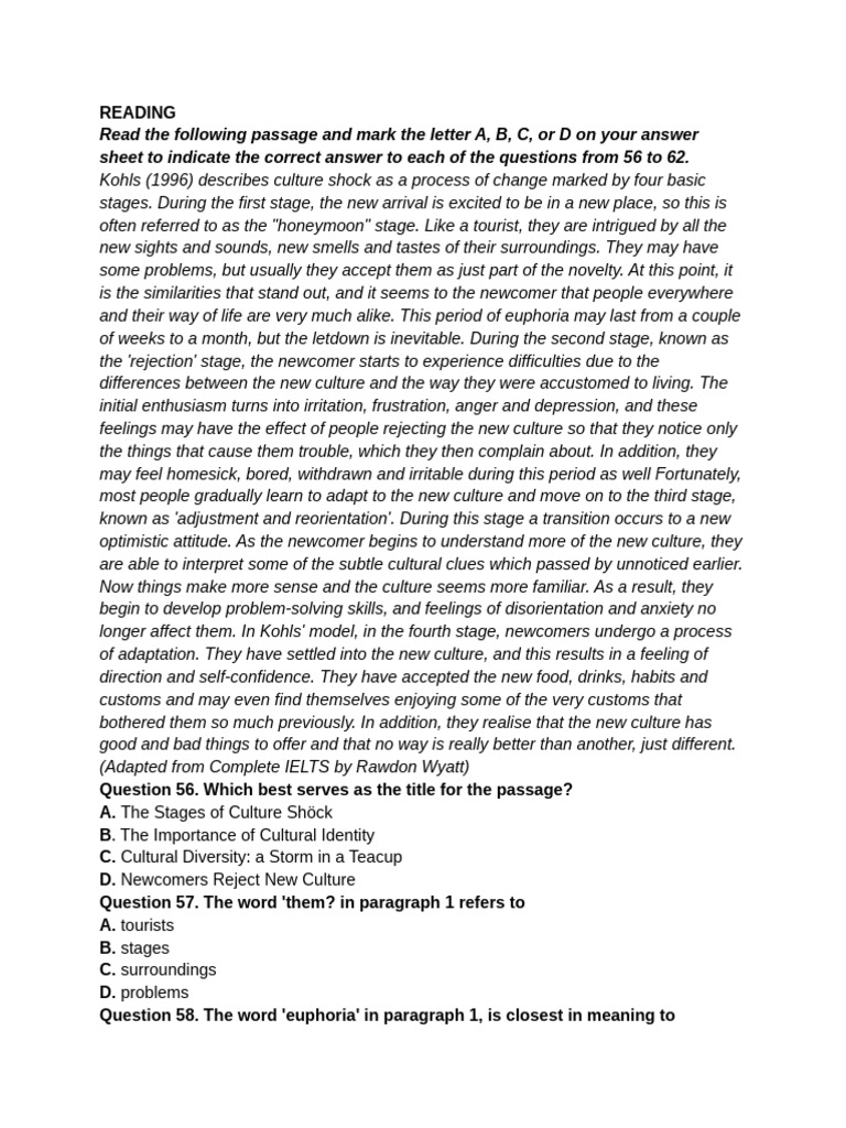 READING Group Unit 6 | PDF | Psychology | Behavioural Sciences