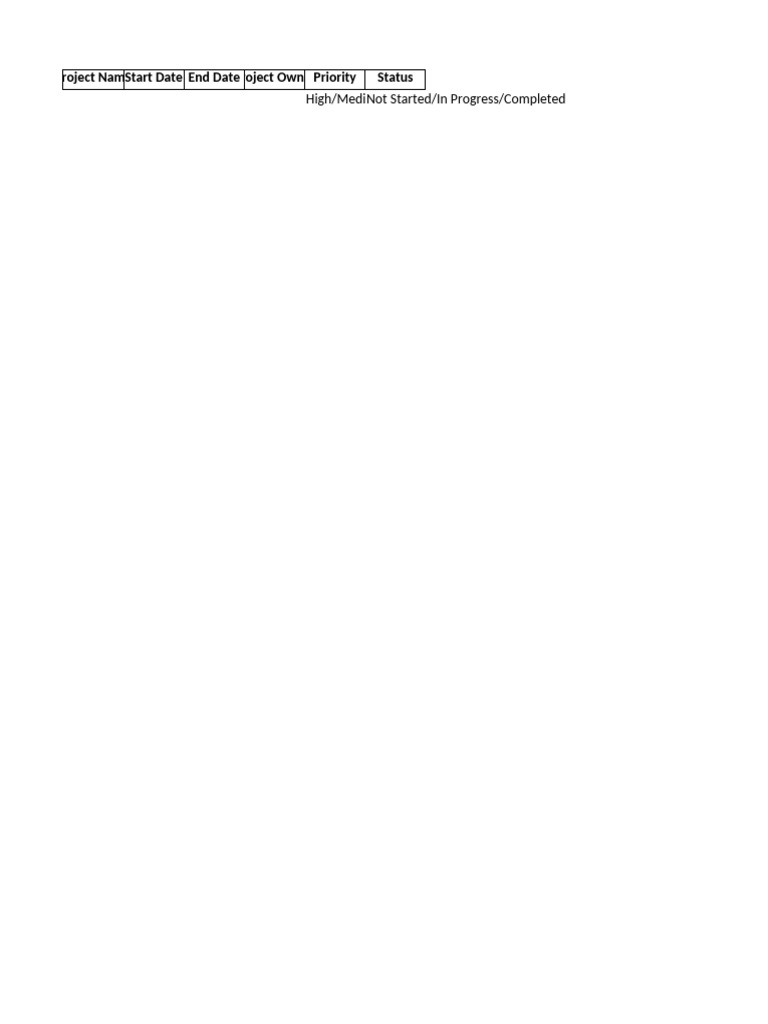 Project Management Template Aryal | PDF