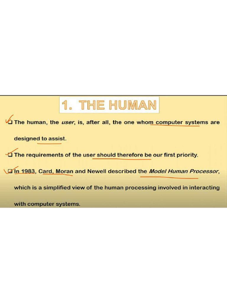 Human Computer Interaction | PDF