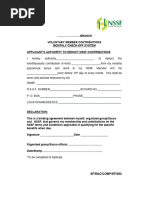 NASFUND Membership Application Form | PDF | Government Finances | Taxes