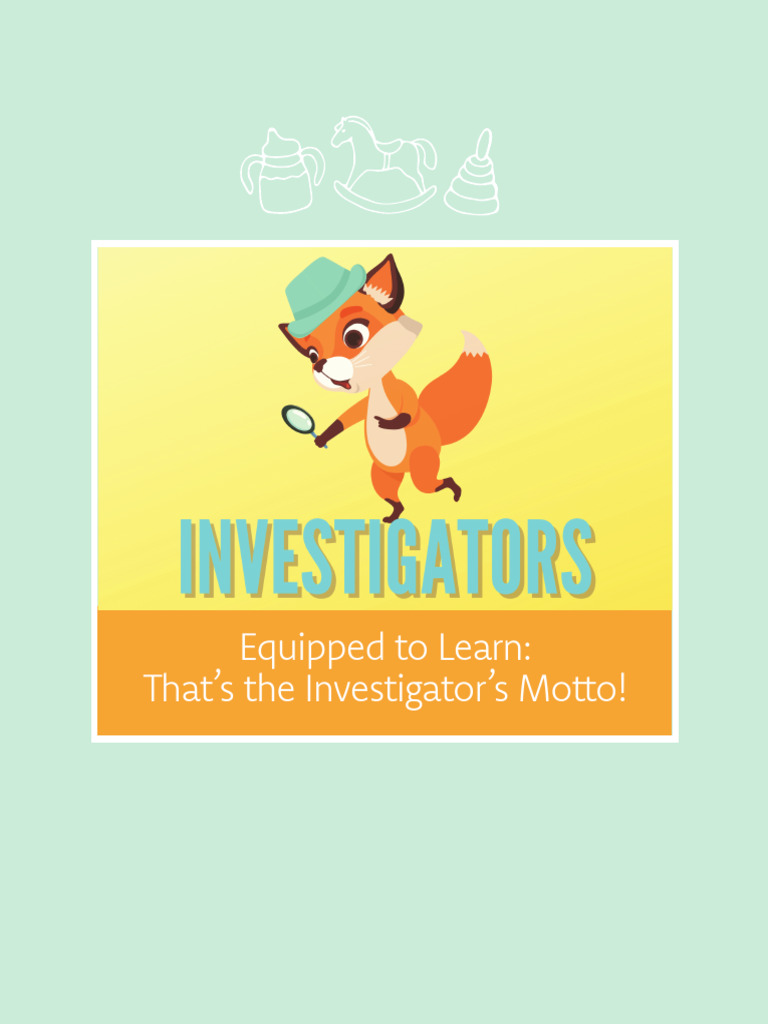 Investigators Classroom for Toddlers | PDF