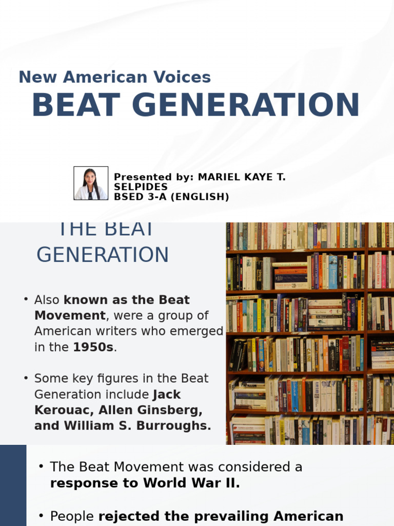 Beat Generation and Orwell's Influence | PDF | Beat Generation | Allen ...