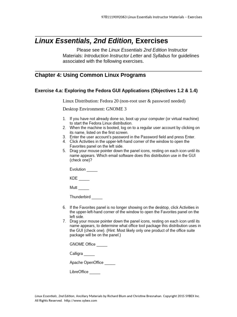 CH 4 Exercises | PDF | Desktop Environment | Icon (Computing)