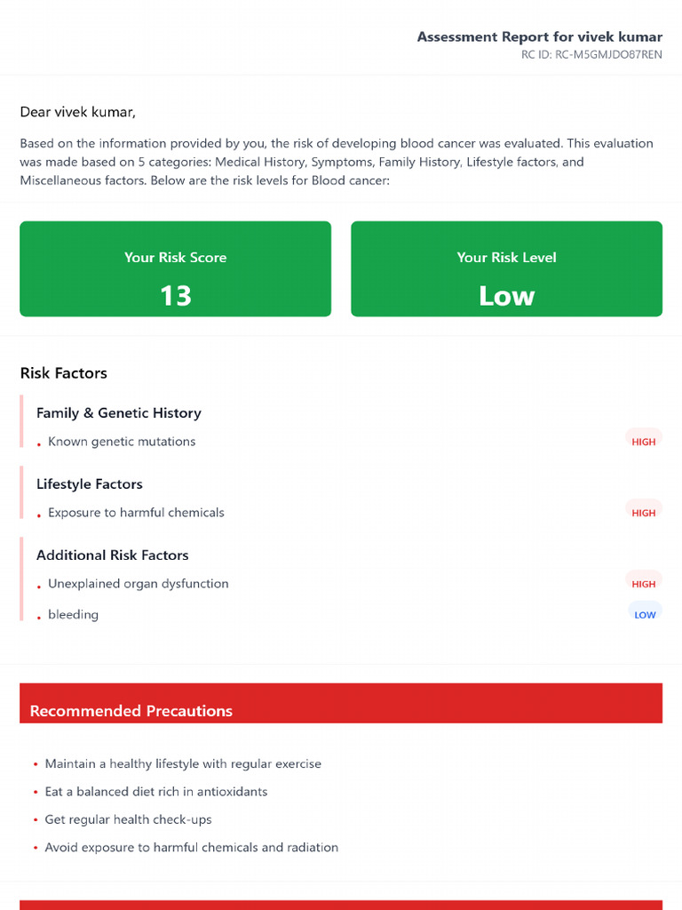 Vivek Kumar - Report | PDF