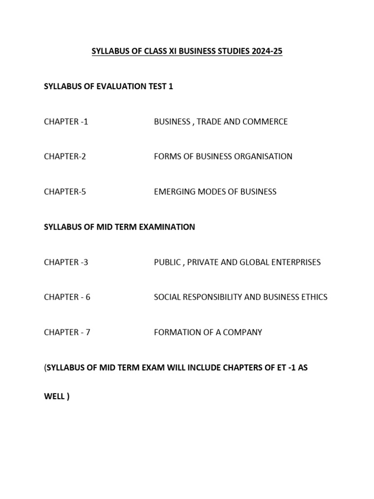a8d685d321d2a7d5d9d10d67ca0b3c5a1996330187_CLASS XI Syllabus | PDF