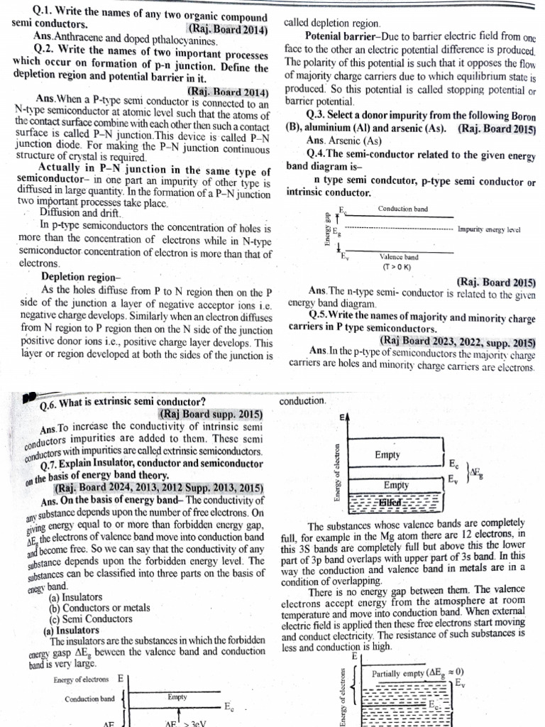 Semiconductors | PDF | P–N Junction | Rectifier