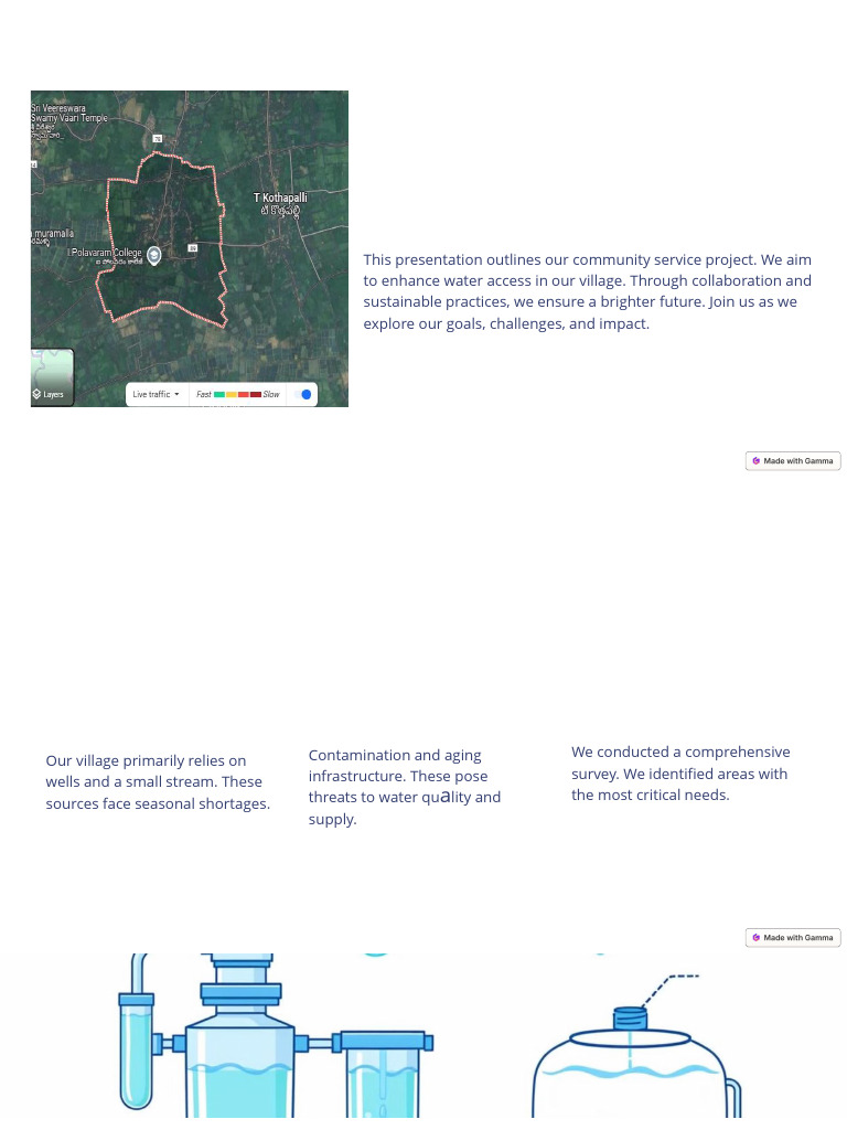 Aqua Revitalizing Our Village Through Water | PDF | Water Conservation ...