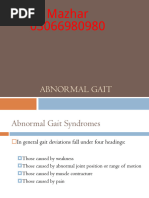 Types of Gaits With Descriptions | PDF