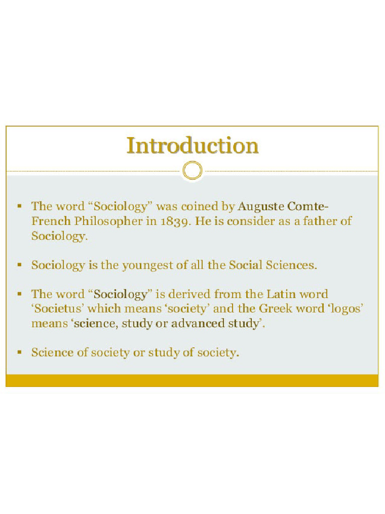 Sociology Chapter 1 Pdf