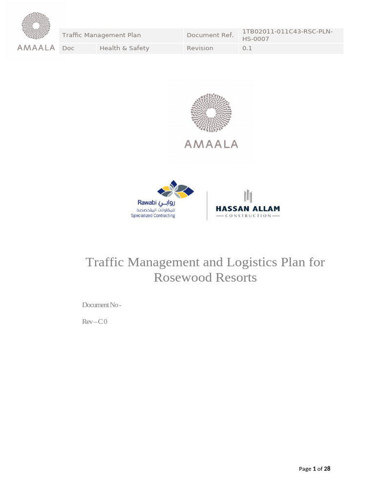 TMP-ROSEWOOD | PDF | Traffic | Road