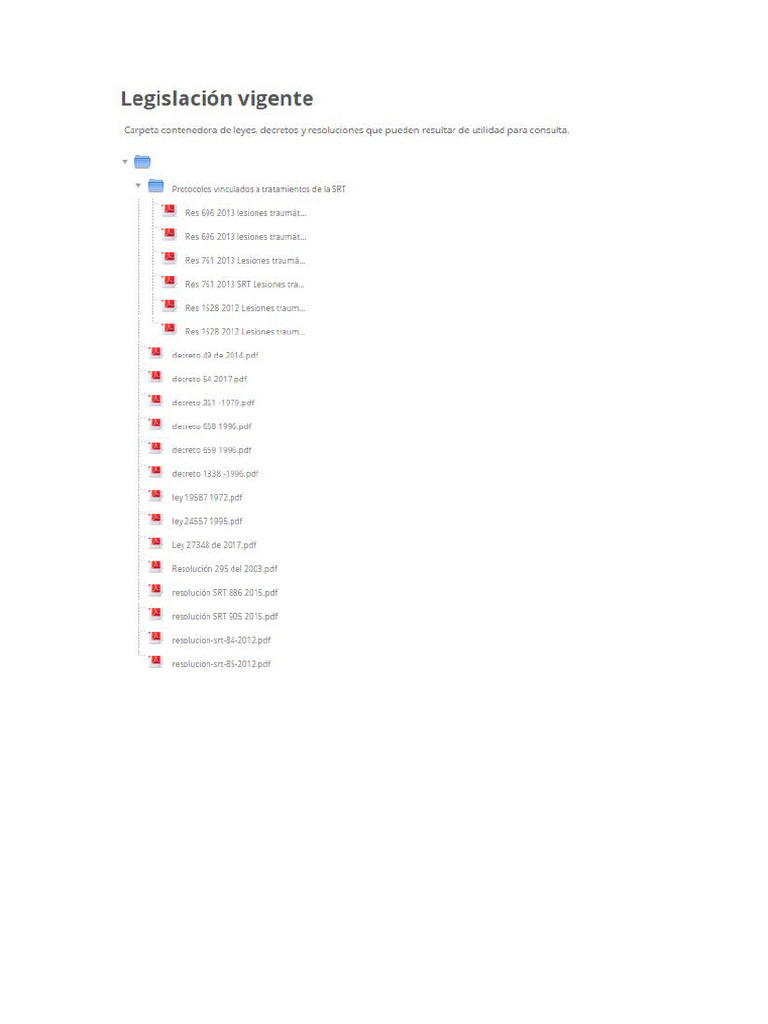 Legislacion Vigente | PDF