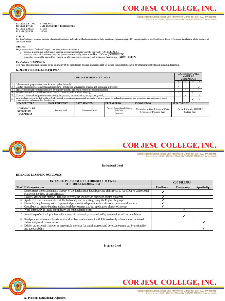 Forensic 5 - New Format Syllabus | PDF | Polygraph | Crimes