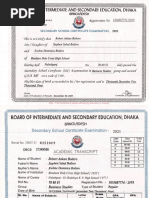 SSC Certificate Editable Format | PDF