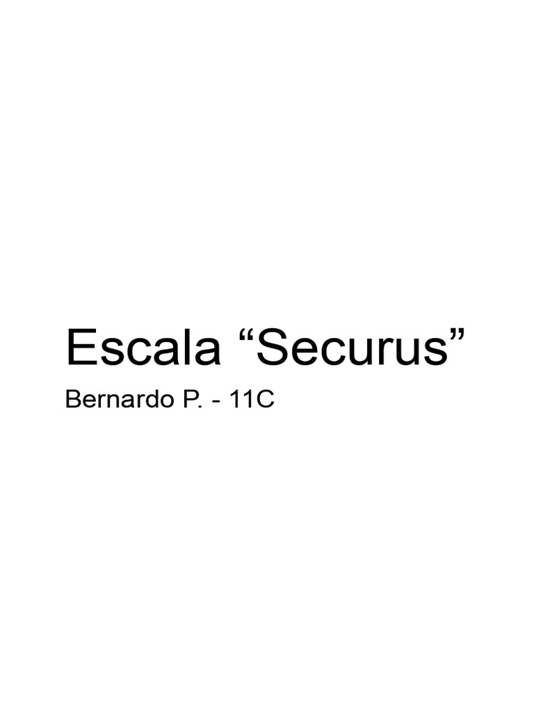 Escala Securus: Simplificando Temperaturas | PDF | Fahrenheit | Temperatura