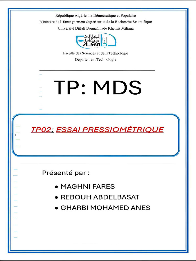 Mds TP02 | PDF