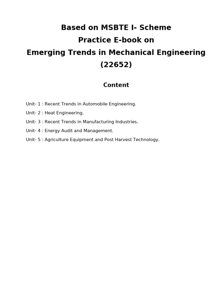 Etm - Msbte I MCQ | PDF | Boiler | Steam