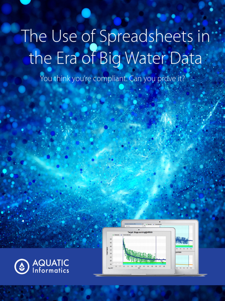Spreadsheets in Era of Big Water Data Ai Whitepaper | PDF | Data ...